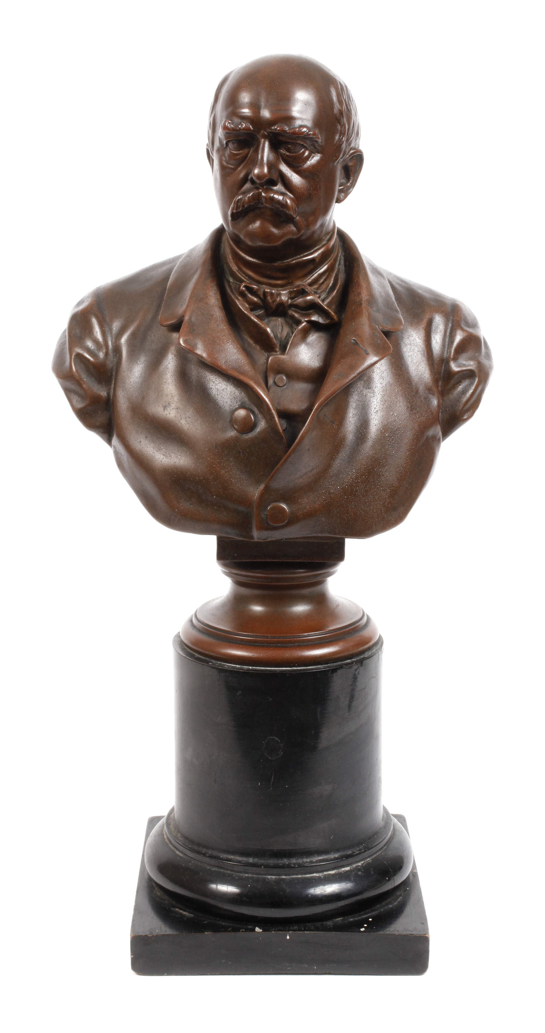 Fritz Schaper, Büste Otto von Bismarck - auctions & price archive