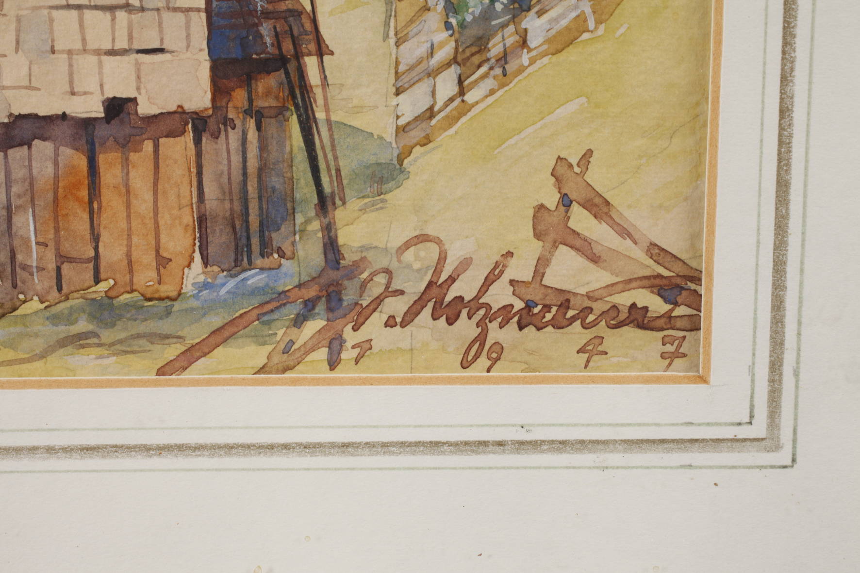 Josef Holzmeier, Hallstatt im - auctions & price archive