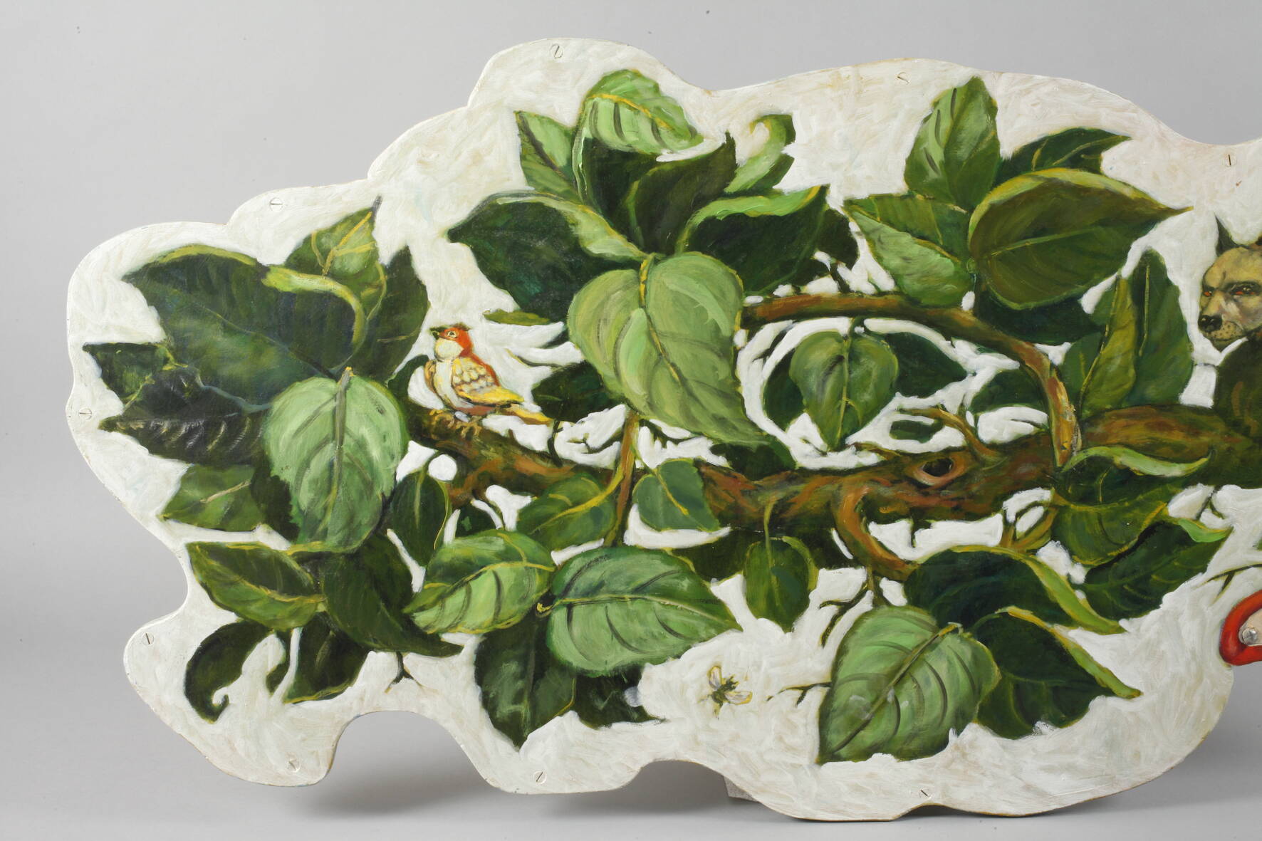 Igor Andreev, Auf dem Ast Raubkatze - auctions & price archive